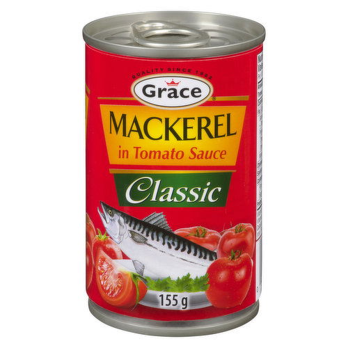 Grace - Mackerel In Tomato Sauce - Save-On-Foods