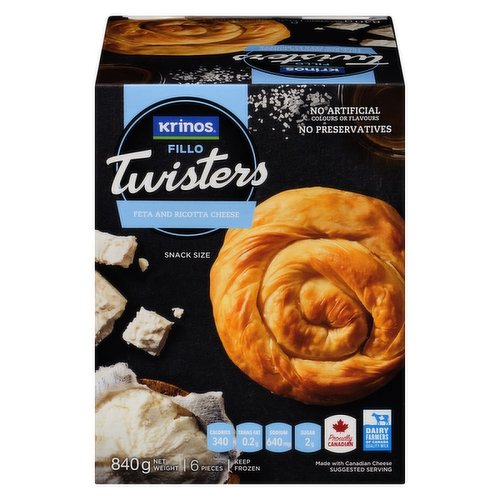 Krinos - Fillo Twisters - Cheese - Save-On-Foods
