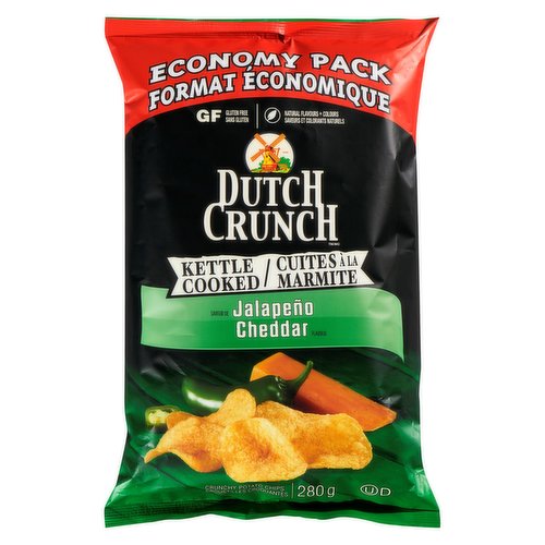 Dutch Crunch - Kettle Cooked Jalapeno Cheddar - Save-On-Foods