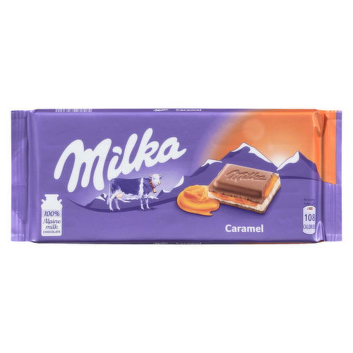 Milka - Milk Chocolate Confection with Caramel Filling - Save-On-Foods