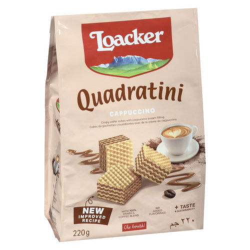 Loacker - Wafer Cookies, Cappuccino - Save-On-Foods