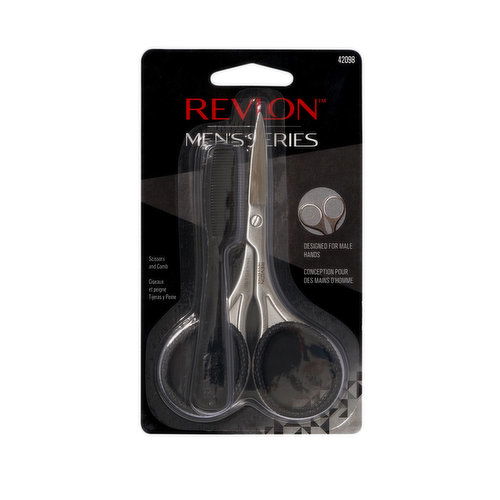 Revlon - Men Series Scissors and Comb - Save-On-Foods