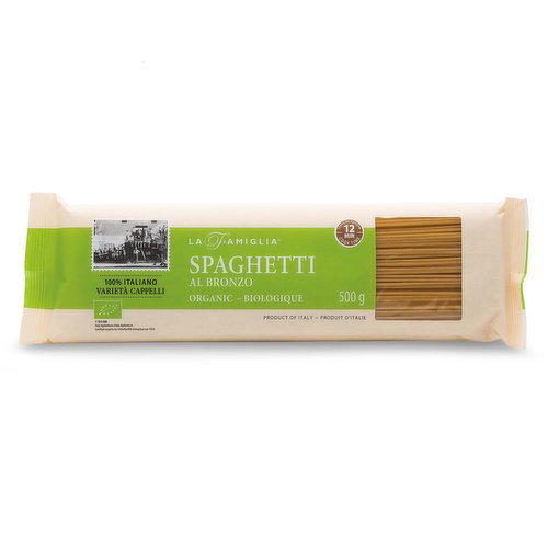 La Famiglia - Spaghetti Al Bronzo Organic - Save-On-Foods