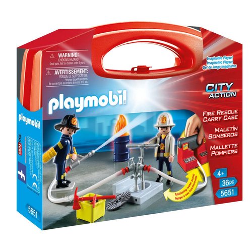 Playmobil - Fire Rescue Carry Case - Save-On-Foods