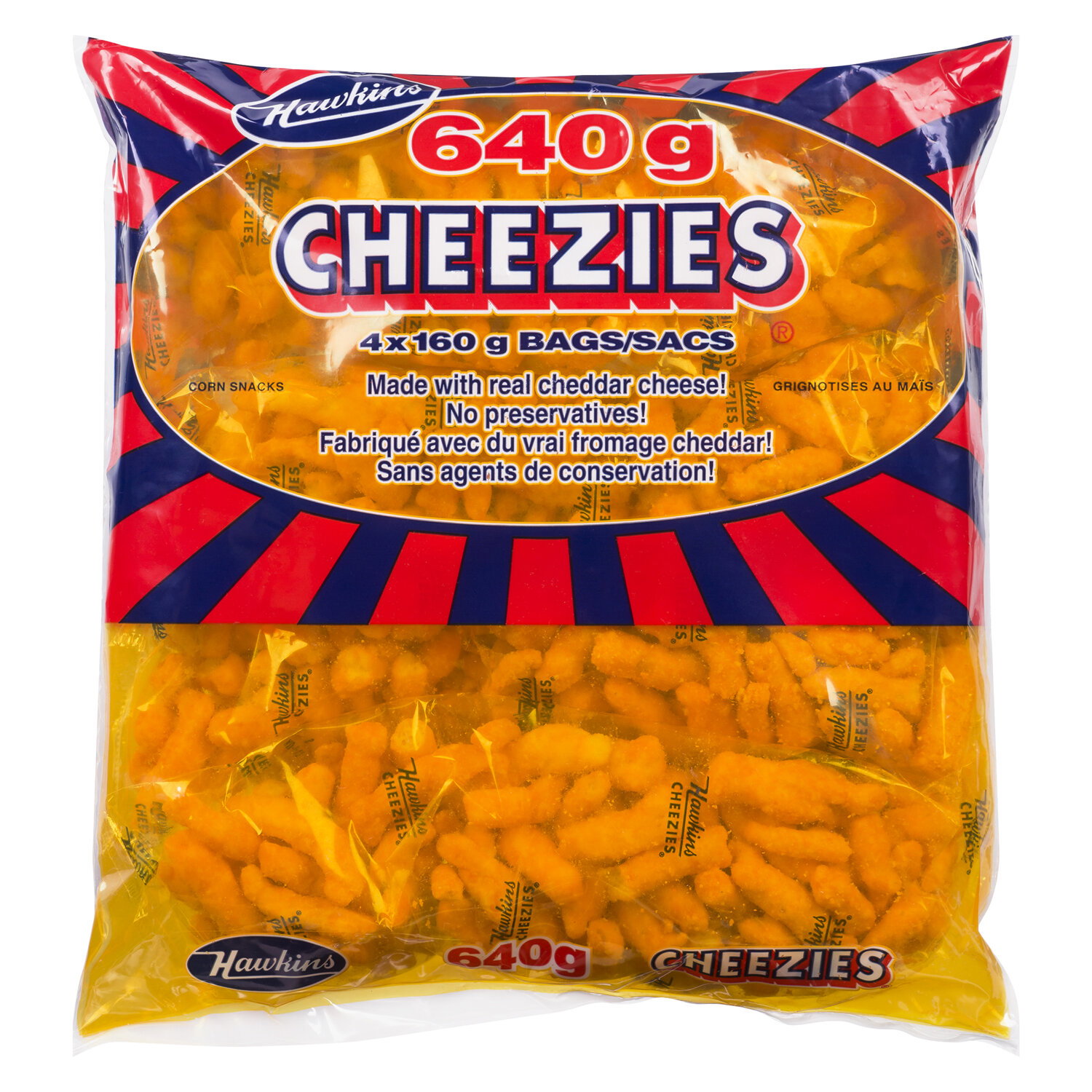 Hawkins Cheezies Logo