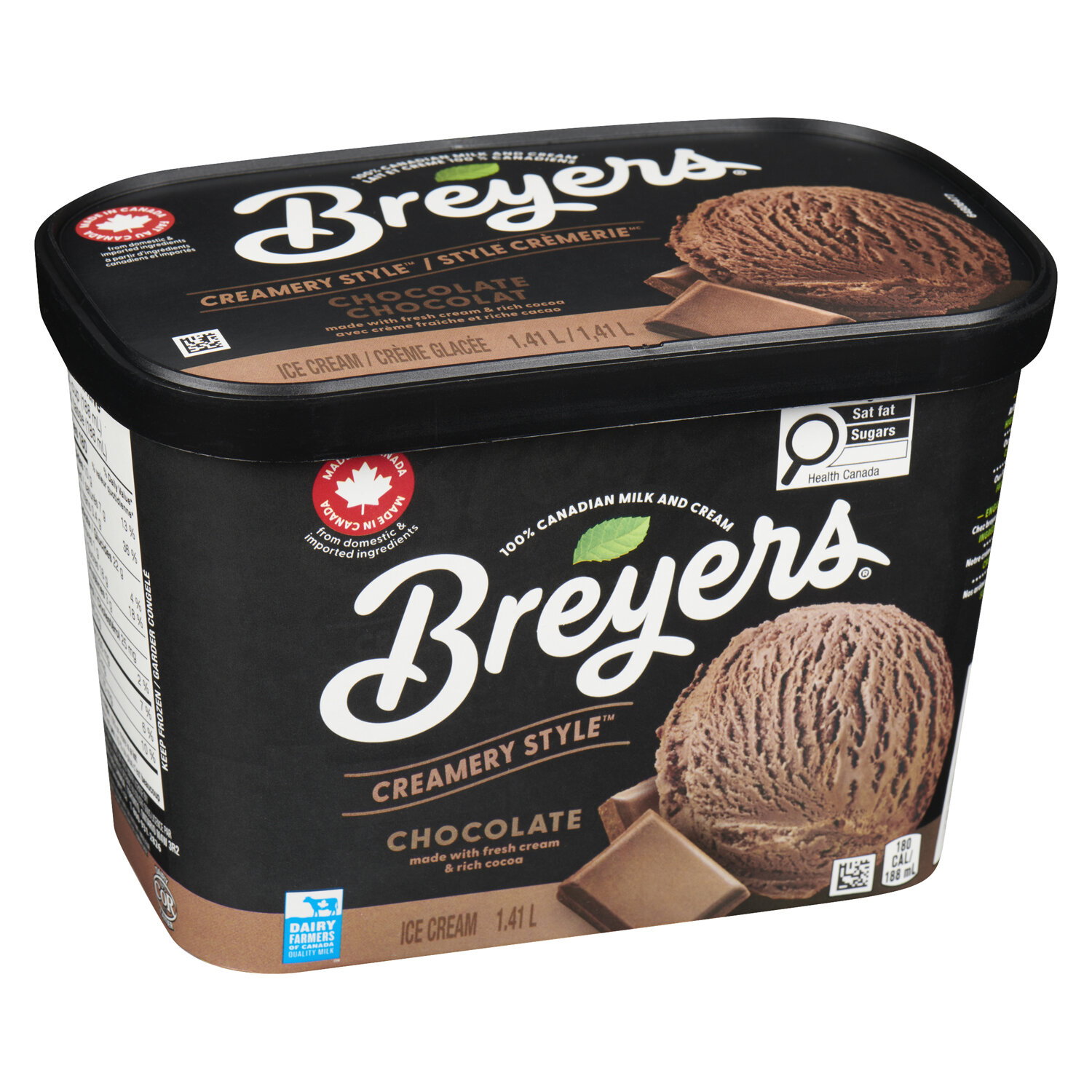 Breyers Chocolate Ice Cream Breyers Original Chocolate Truffle Light