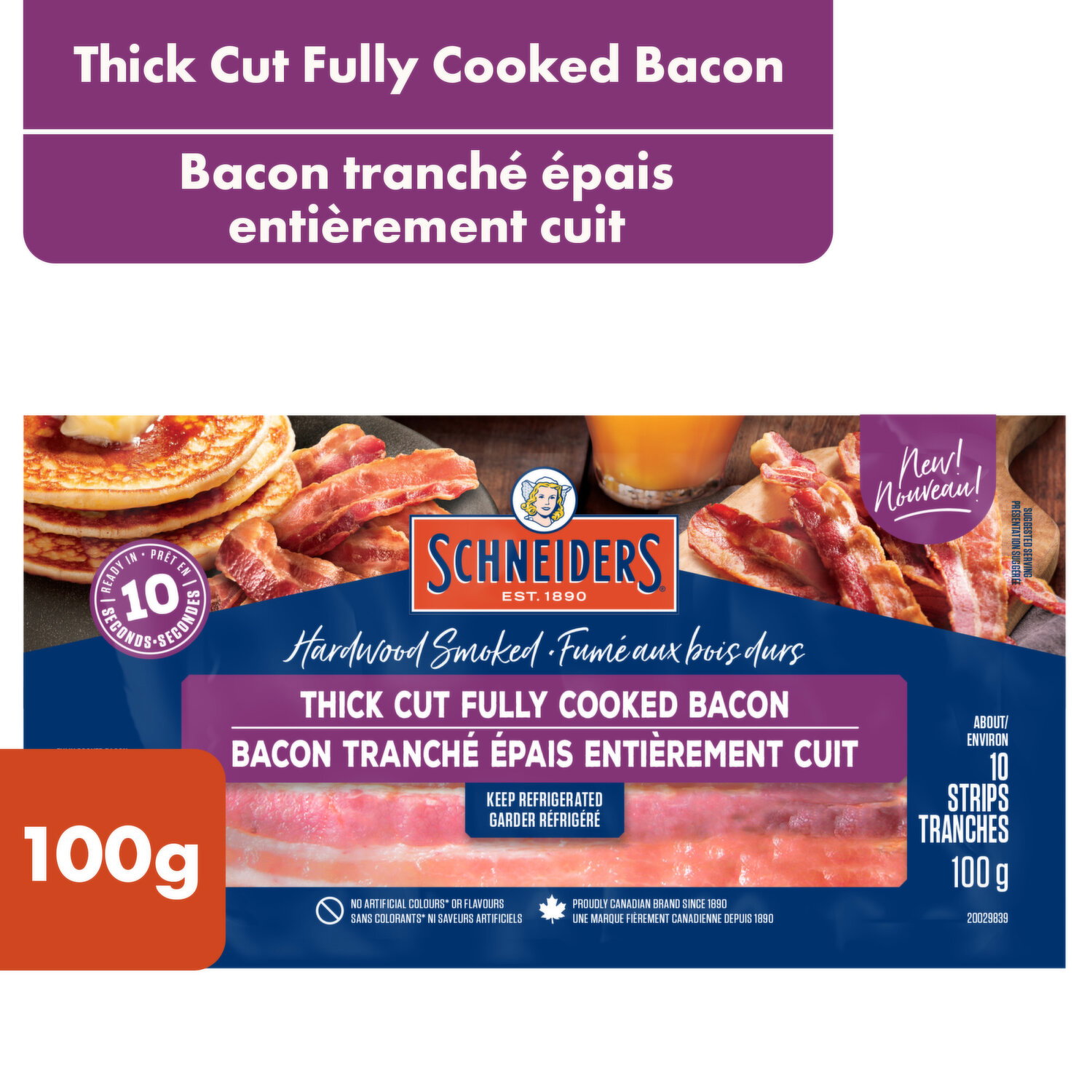 Cooked Bacon Strips