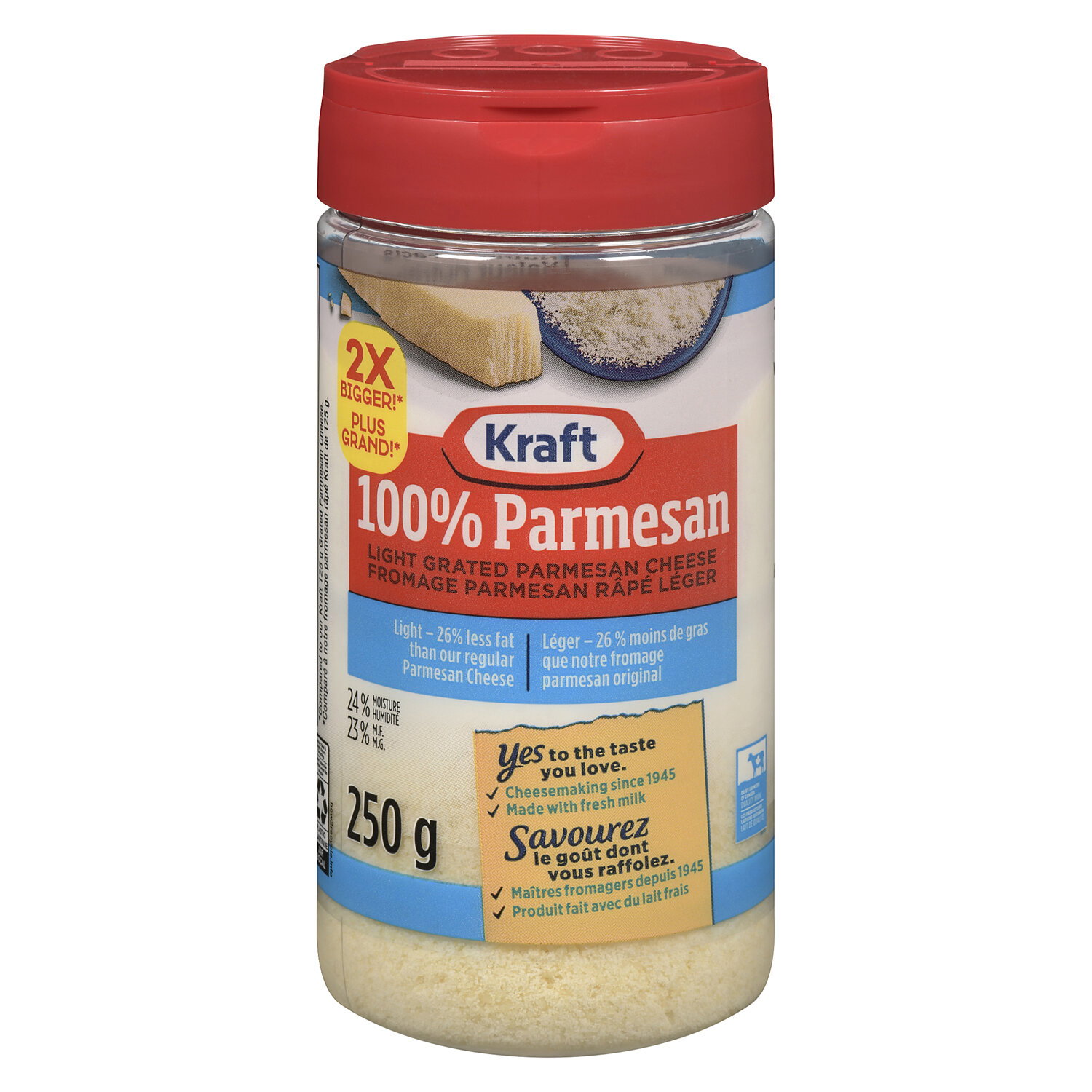 Kraft Parmesan Cheese Gluten Free
