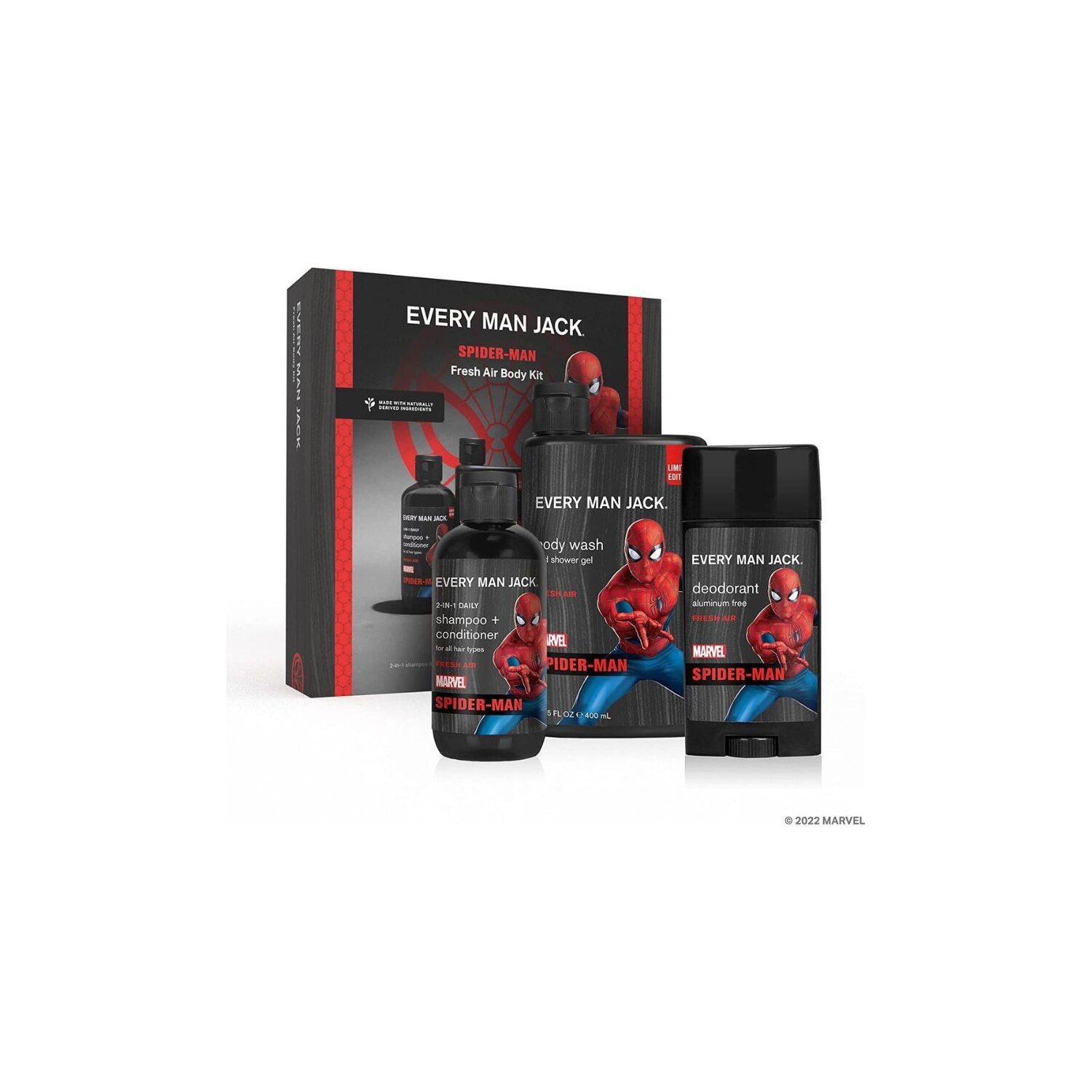 Spider Man Body Wash Set